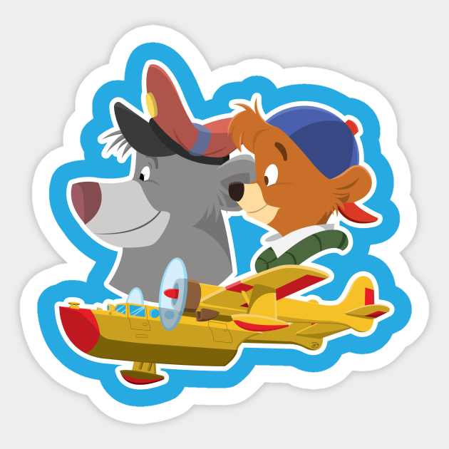 Baloo & Kit - Disney - Sticker | TeePublic