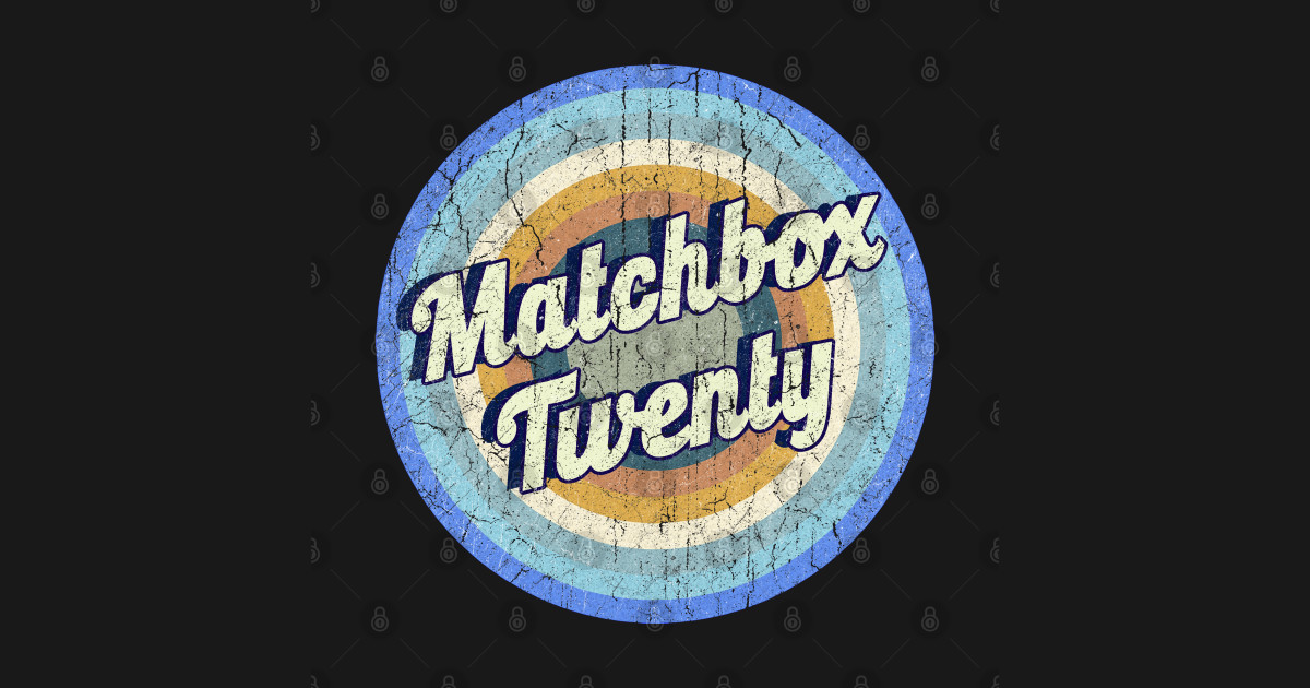 Vintage - Matchbox twenty - Matchbox Twenty - Kids T-Shirt | TeePublic