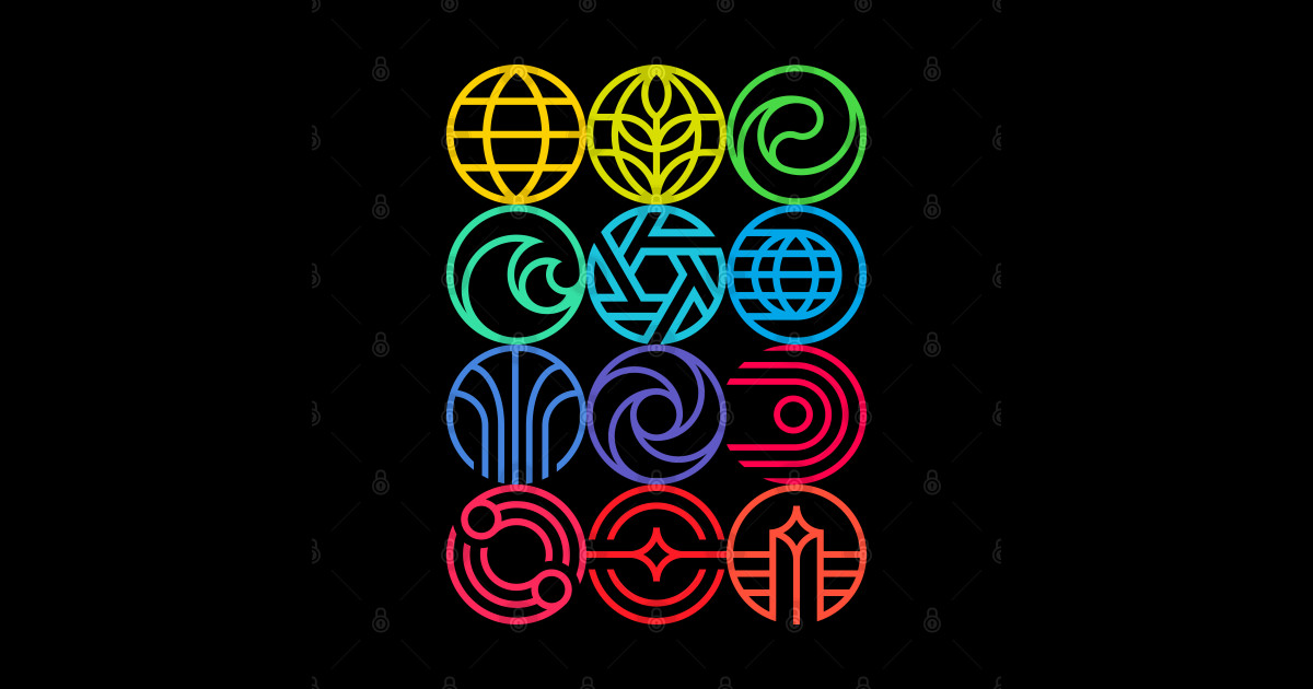 EPCOT Logos Version 2 - Epcot - Magnet | TeePublic