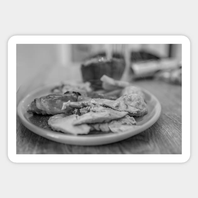 Turkey roast for Christmas lunch - Supper - Sticker | TeePublic