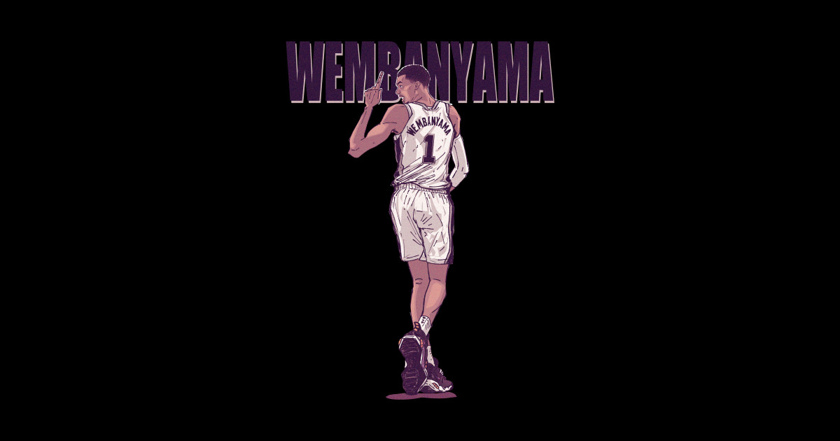 Wemby!! - Victor Wembanyama - Sticker | TeePublic