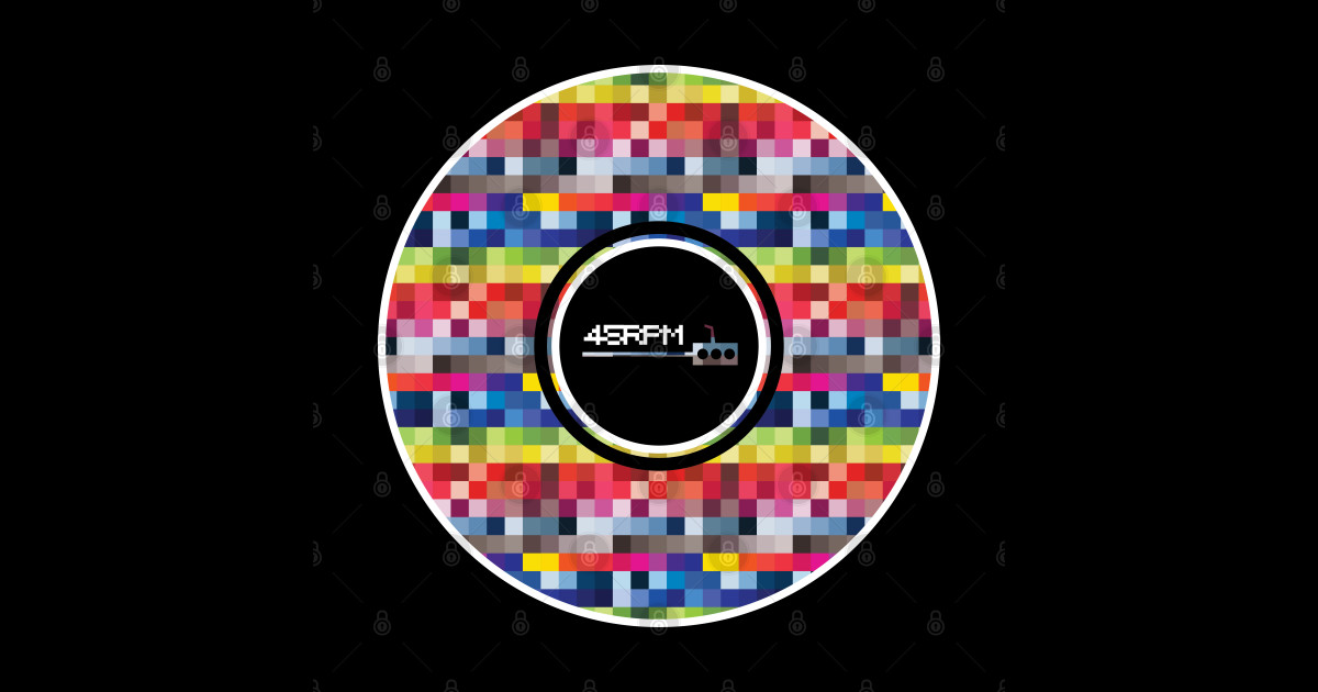 Pixel Vinyl - Vinyl - Sticker | TeePublic