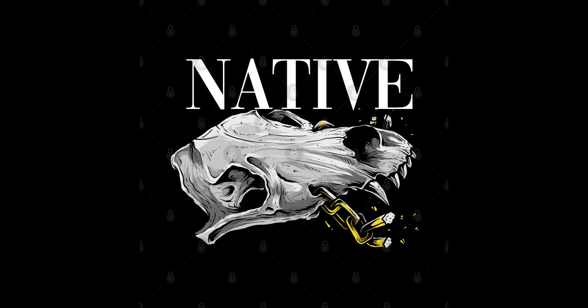 native bones - Bones - Sticker | TeePublic