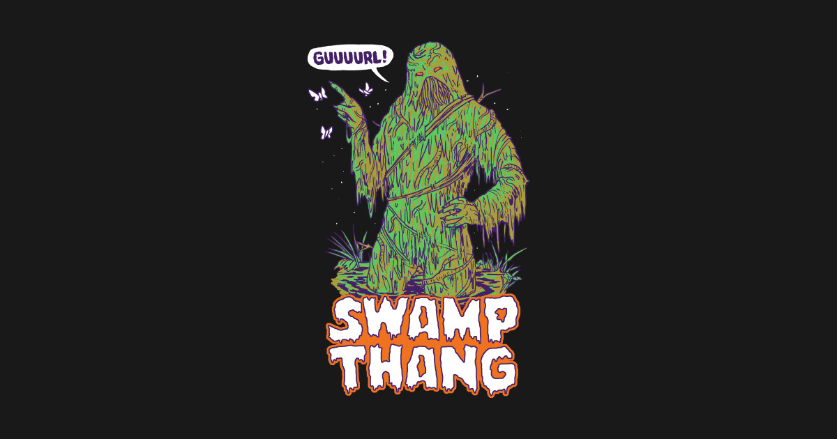 Swamp Thang - Monster - Sticker | TeePublic