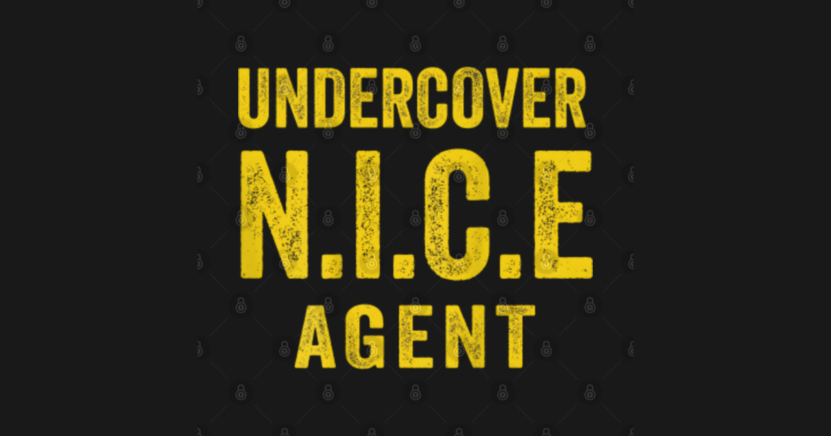 Undercover Nice Agent Official Happy Member Protest Costume - Nice ...