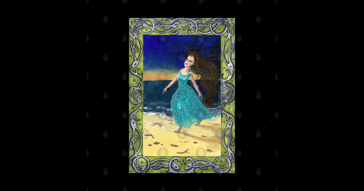 Dancing selkie woman - Selkies - Posters and Art Prints | TeePublic