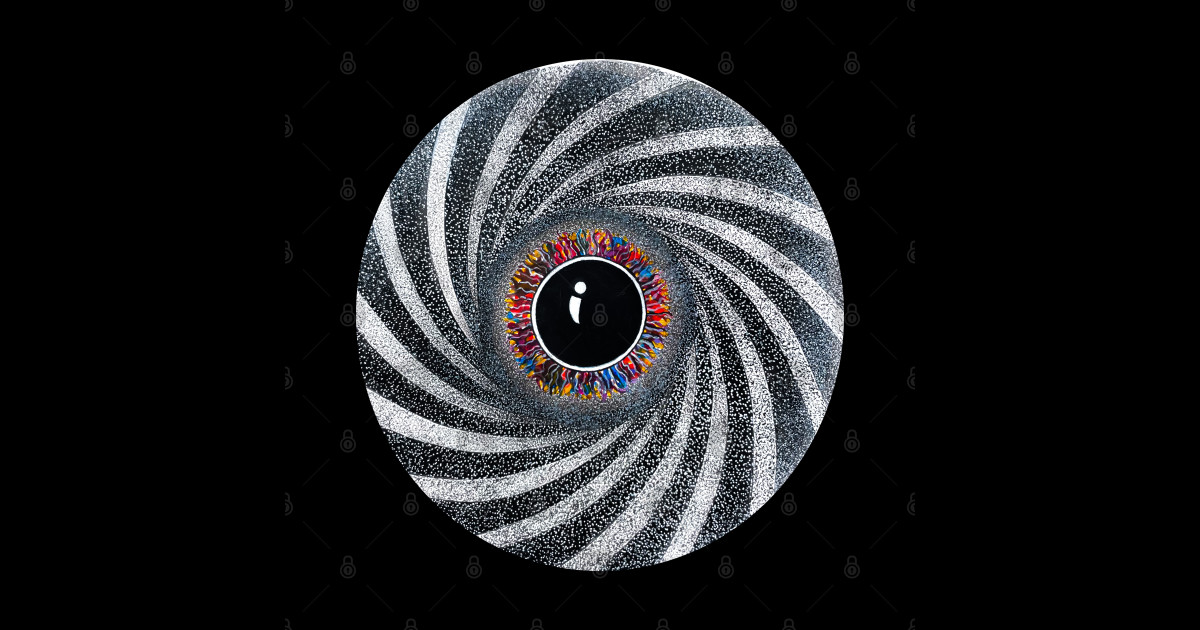 "The Inward Spiral" - Spirituality - Sticker | TeePublic