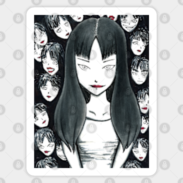 Tomie - Junji Ito - Sticker | TeePublic