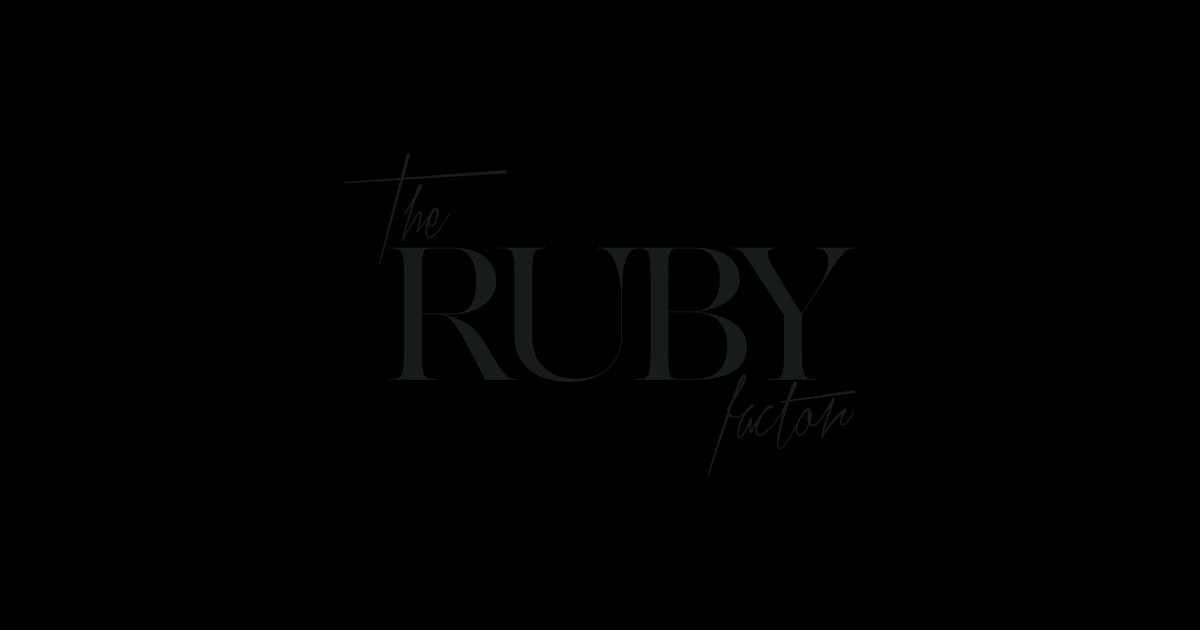 The Ruby Factor - Ruby - Sticker | TeePublic