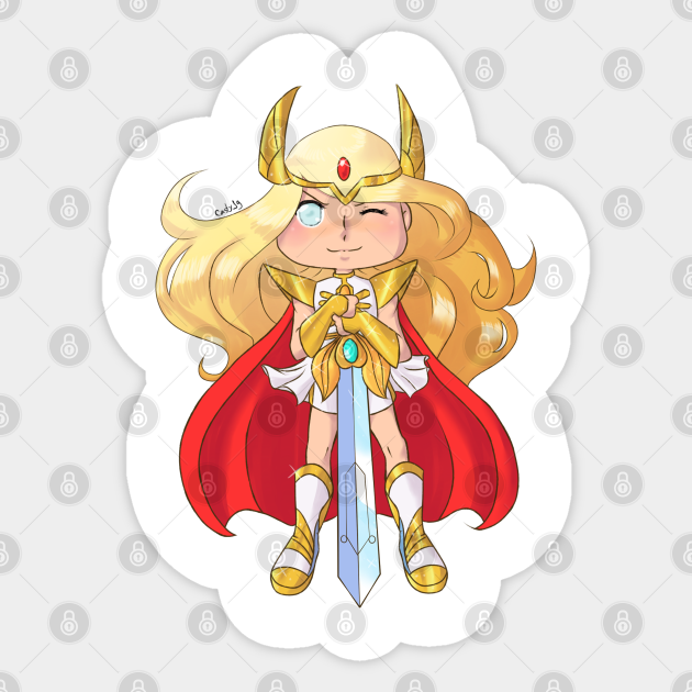 She-Ra Chibi - She Ra - Sticker | TeePublic