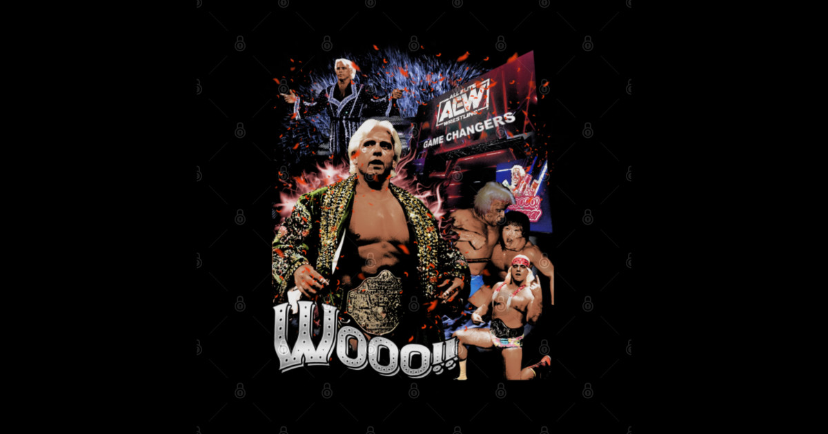 Ric Flair Woo - Ric Flair - Sticker | TeePublic