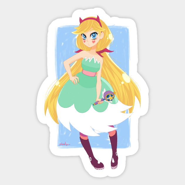 Star Butterfly - Star Butterfly - Sticker | TeePublic