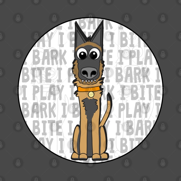 The Maligator - Belgian Malinois - T-Shirt | TeePublic