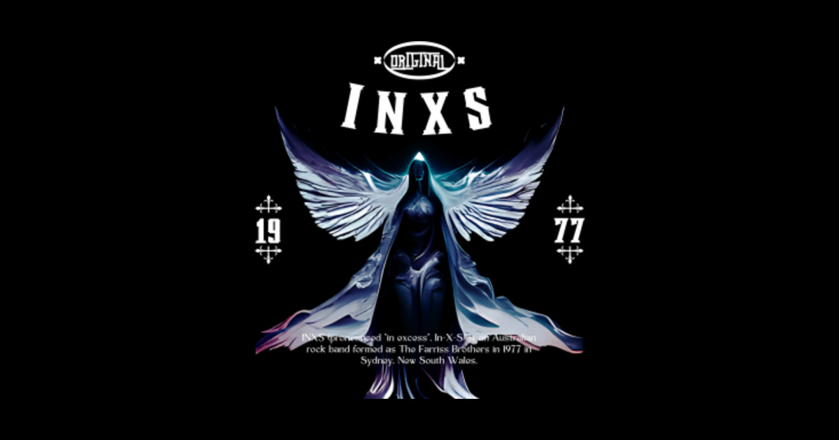 Inxs vintage - Inxs Band - Sticker | TeePublic