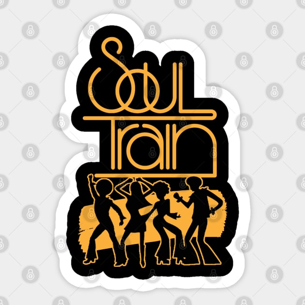 dance soul train - Soul Train - Sticker | TeePublic
