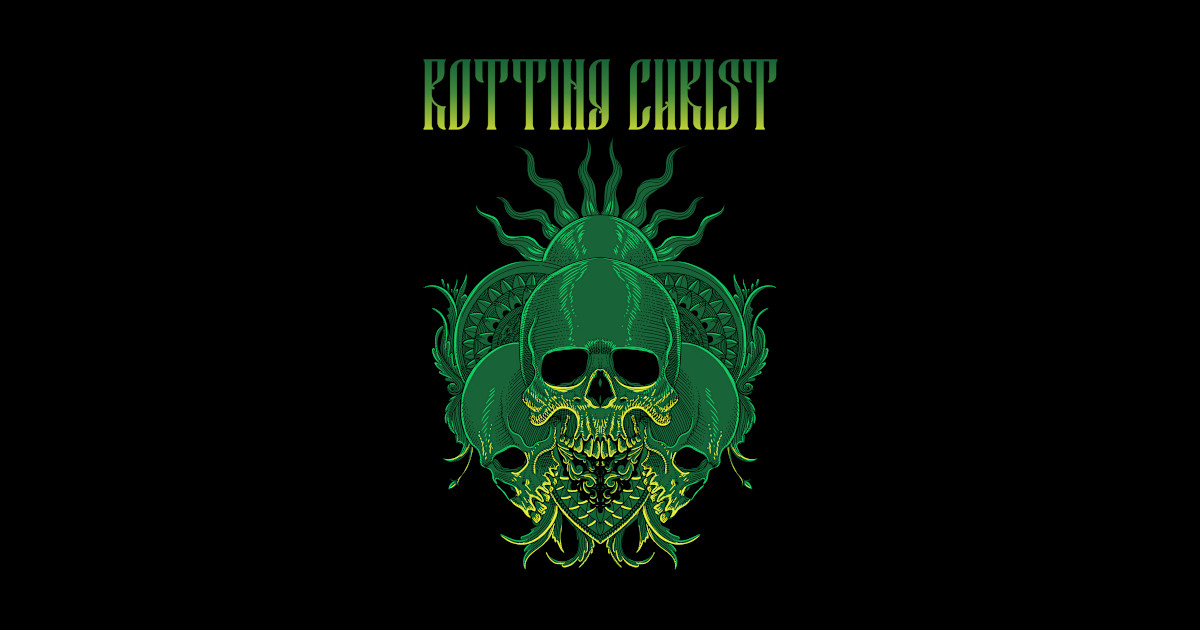 ROTTING CHRIST BAND - Rotting Christ Band - Sticker | TeePublic