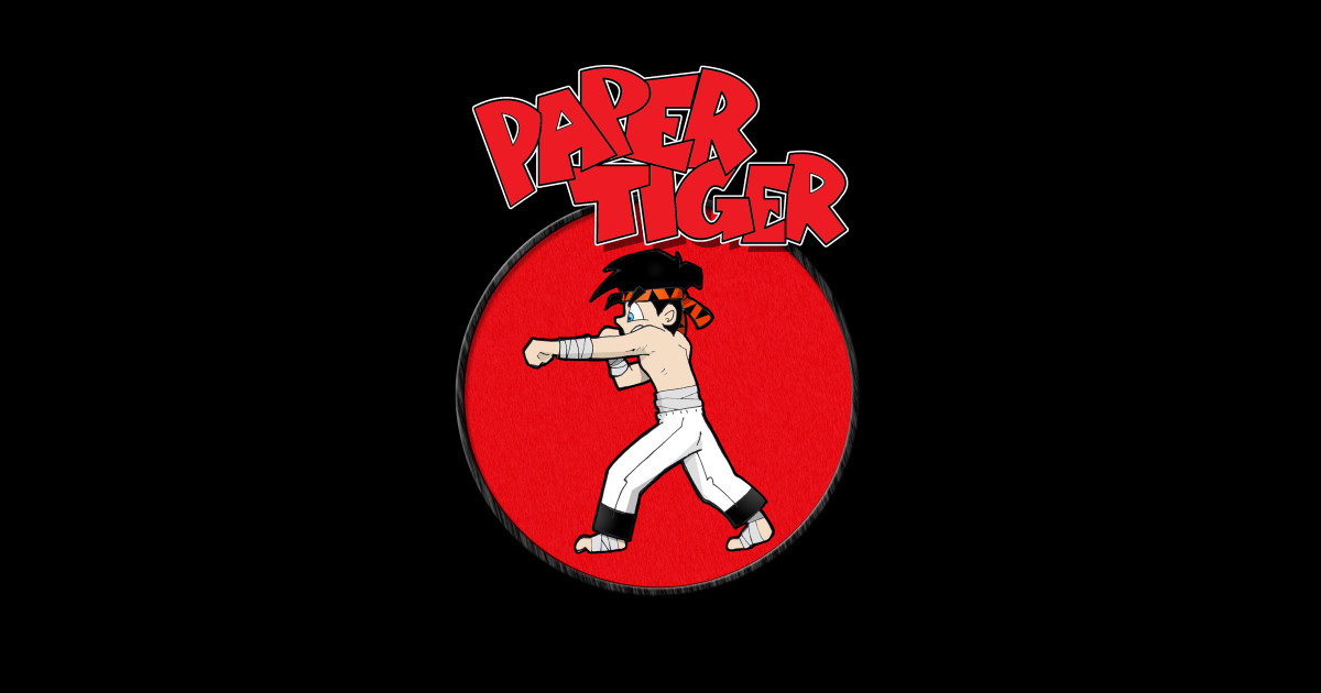 Paper Tiger - Liver Punch - Anime - Sticker | TeePublic