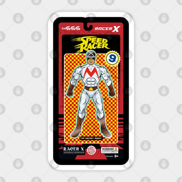 Vintage Racer X - Speed Racer - Sticker | TeePublic