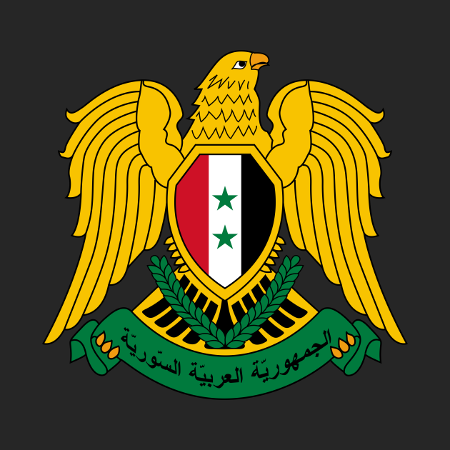 Coat of arms of Syria - Coat Of Arms Of Syria - Mug | TeePublic
