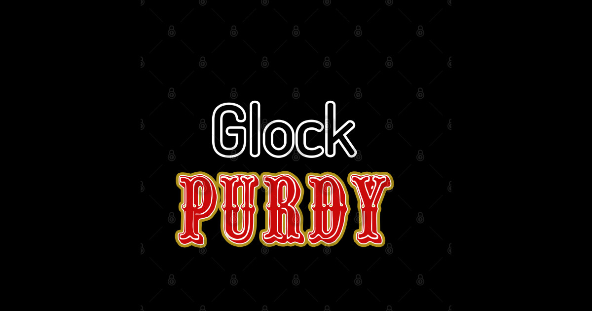 Glock Purdy - Brock Purdy - Sticker | TeePublic