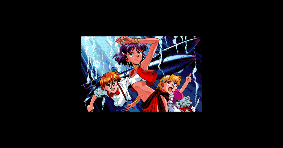 Nadia - Secret of Blue Water - Pc98 - Posters and Art Prints | TeePublic