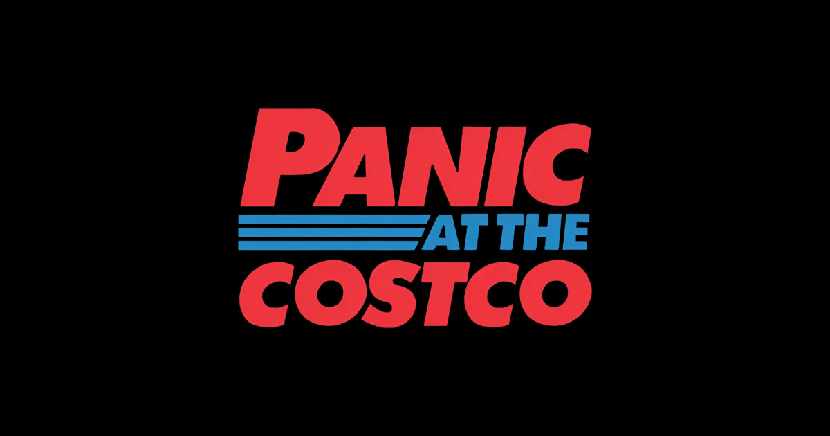 Panic At The Costco Vintage - Costco - Sticker | TeePublic