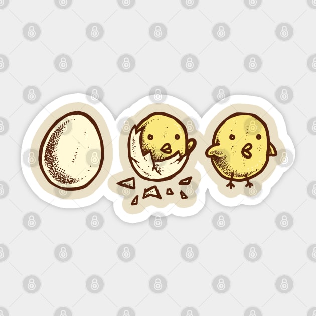 Hatch - Egg - Sticker | TeePublic