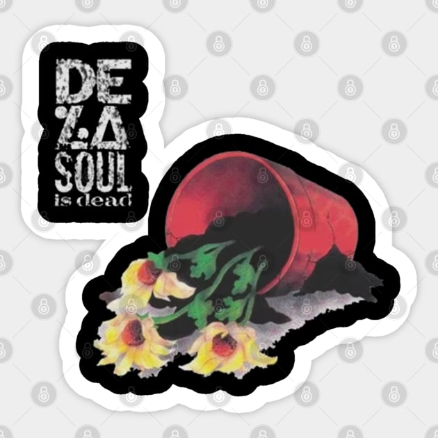 De La Soul Is Dead – A Visual Statement - De La Soul - Sticker | TeePublic