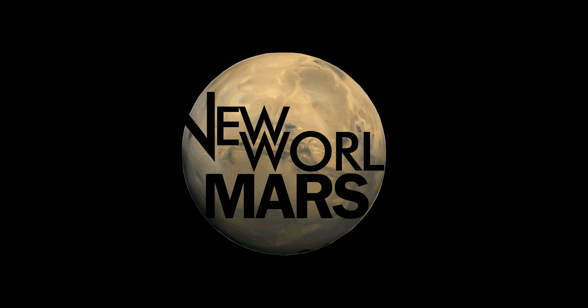 New World Mars - New World - Sticker | TeePublic