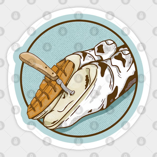 Cow hoof farrier - Cow - Sticker | TeePublic