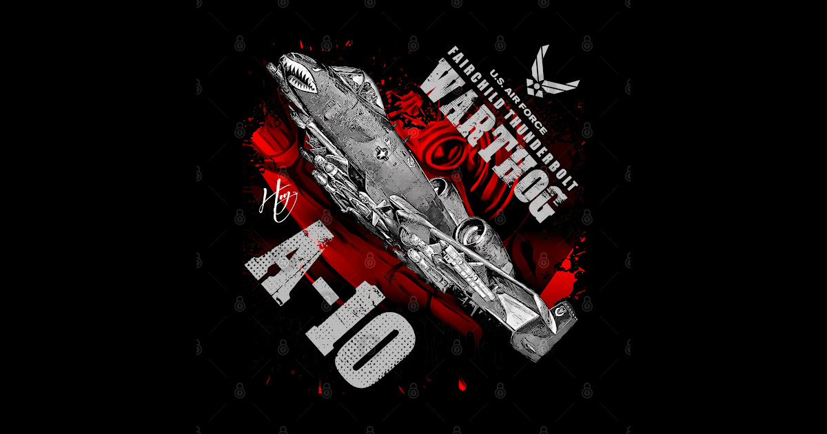 A10 Warthog Fairchild Thunderbolt USAF Fighter Aircraft - A10 Warthog ...