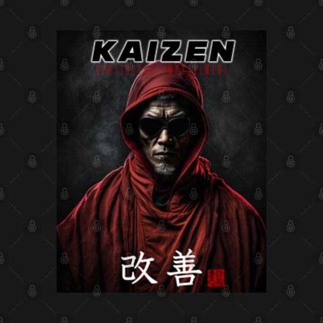 Tibetan Cyberpunk Futuristic Monk – Kaizen Continuous Improvement ...