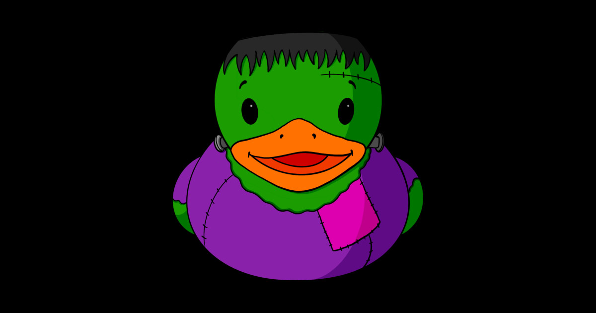 Shabby Frankenstein Rubber Duck - Frankensteins Monster - Magnet ...