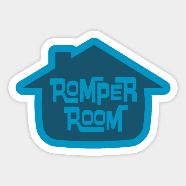A Room with a Romp 1 - Romper Room - Sticker | TeePublic