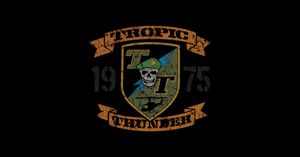 Tropic Thunder - Tropic Thunder - Sticker | TeePublic