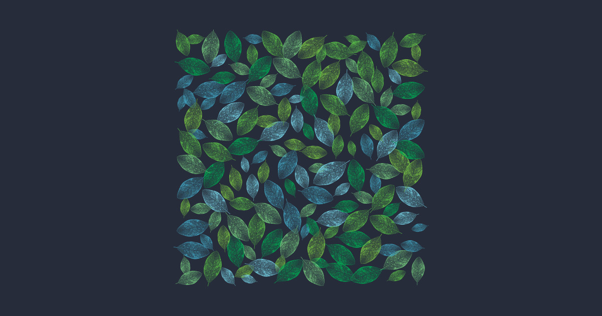 Abstract leaf pattern - Abstract - Posters and Art Prints | TeePublic