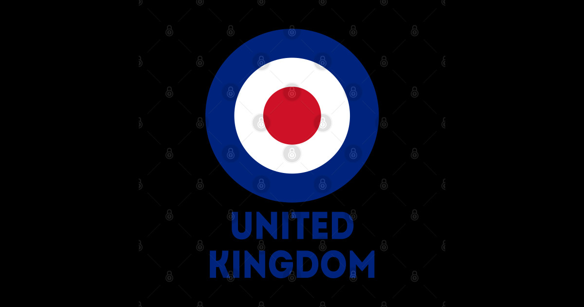 United Kingdom Military Roundel, RAF, Royal Air Force. - Roundel ...