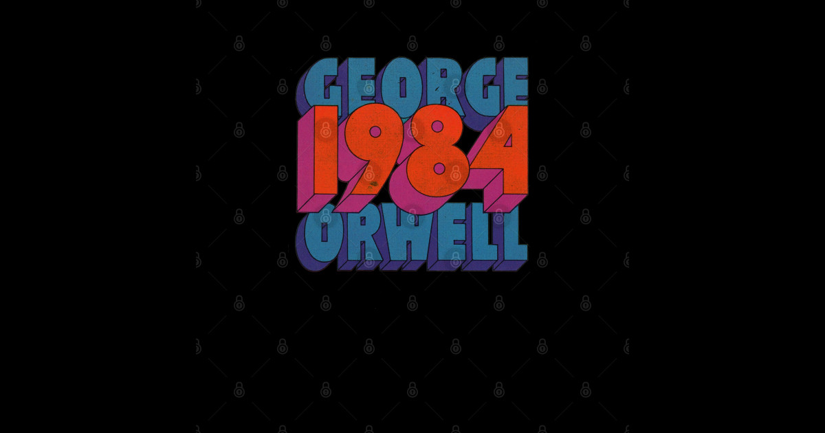 George Orwell - 1984 - 1984 - Sticker | TeePublic