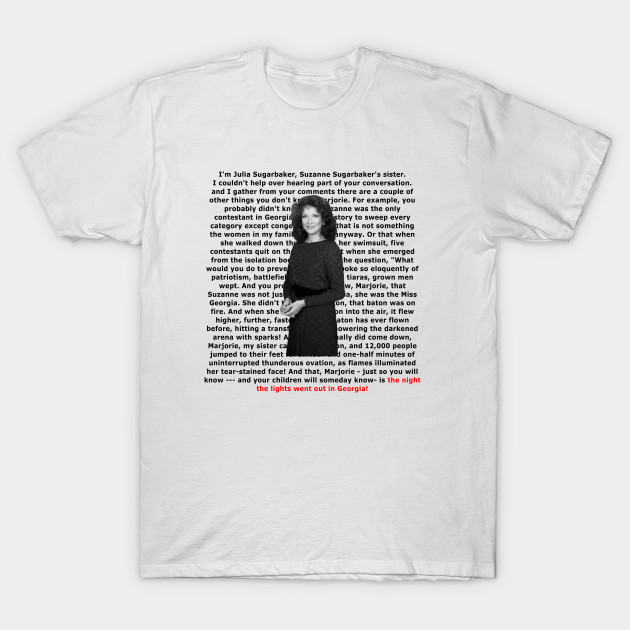 julia sugarbaker rant - Designing Women - T-Shirt | TeePublic