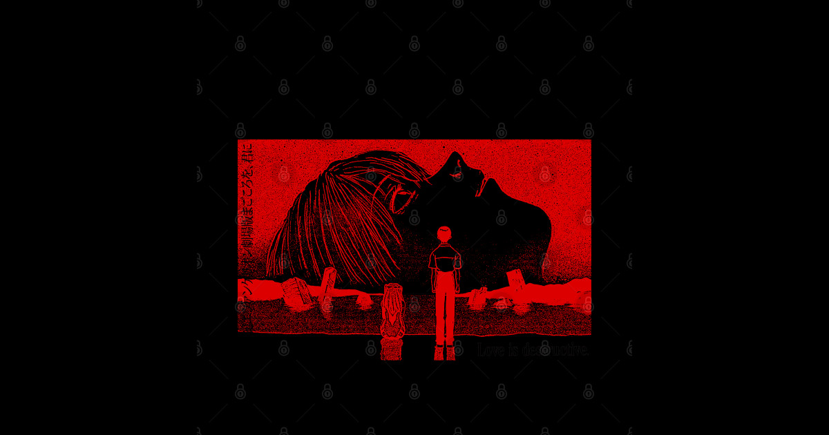 Neon Genesis Evangelion: The End of Evangelion - Evangelion - Sticker ...