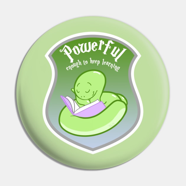 Kawaii Magic School Power Crest - Magic School - Pin | TeePublic