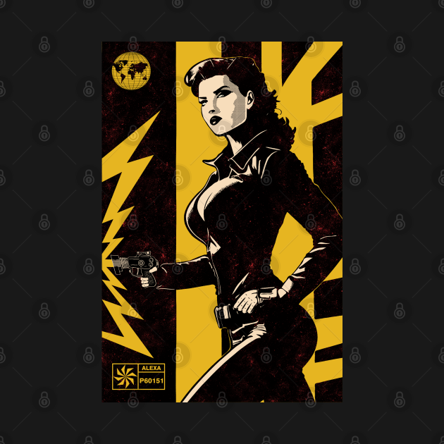 Ray-Gun Babe: A Futuristic Femme Fatale - Sci Fi Vixen - T-Shirt ...