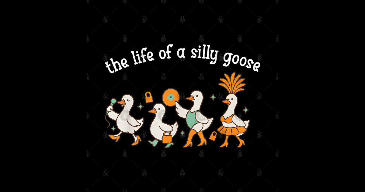 The Life Of A Silly Goose Show - Life Of A Silly Goose - Sticker ...