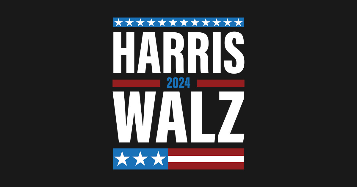 Harris Walz 2024 President - Harris Walz Harris Walz - T-Shirt | TeePublic