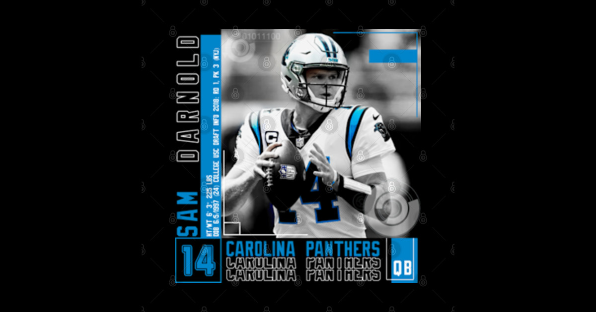 Sam Darnold Paper Poster - Sam Darnold - Sticker | TeePublic
