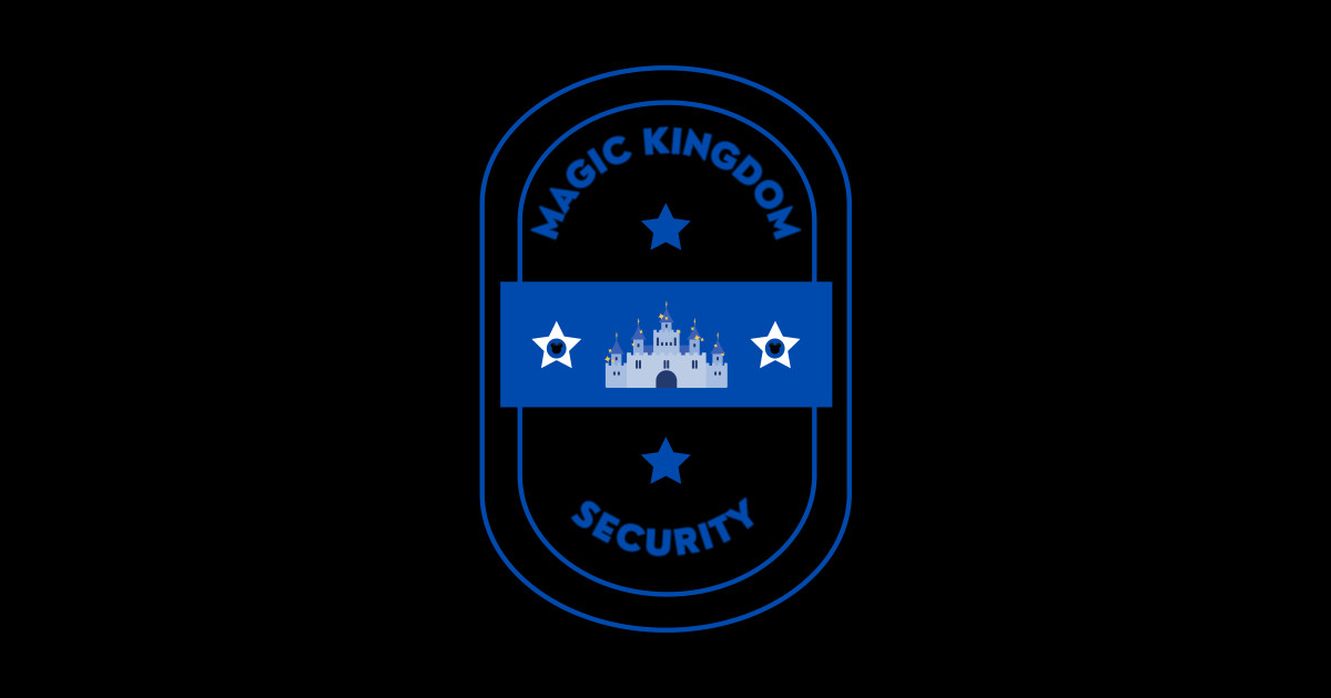 Magic Kingdom Security - Magic Kingdom - Sticker | TeePublic