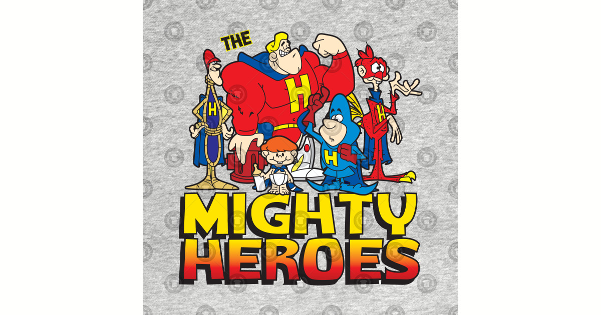 Mighty Heroes - Strong Man - T-Shirt | TeePublic