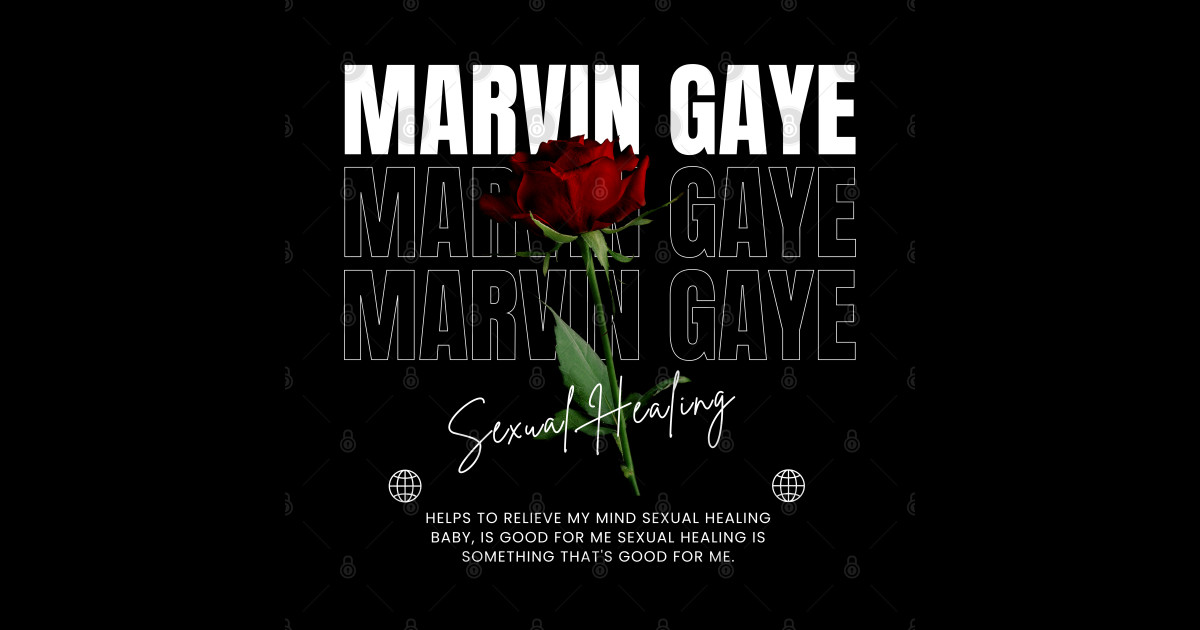 Marvin Gaye // Flower - Marvin Gaye - Posters and Art Prints | TeePublic