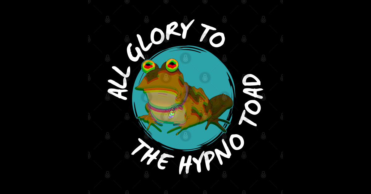 All Glory To The Hypnotoad! - Futurama - Sticker | TeePublic