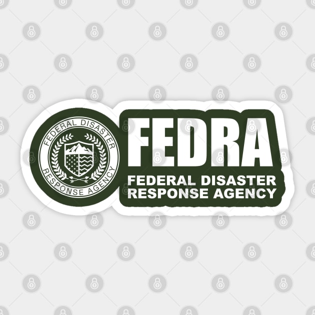 FEDRA logo - TLOU - Fedra - Sticker | TeePublic